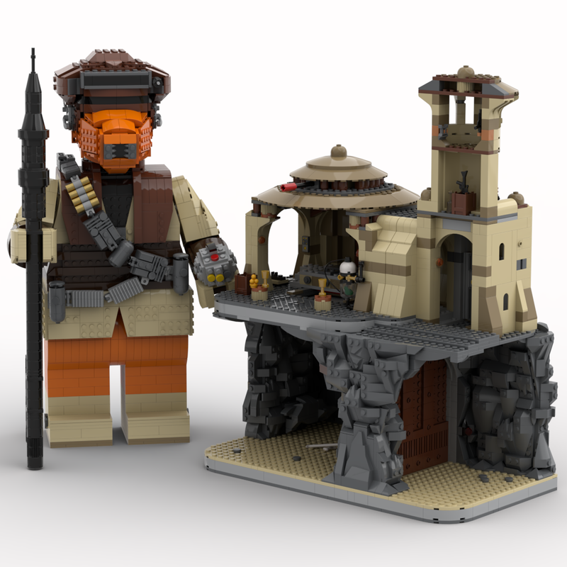 LEGO MOC Boushh Mega Figure by Albo.Lego | Rebrickable - Build with LEGO