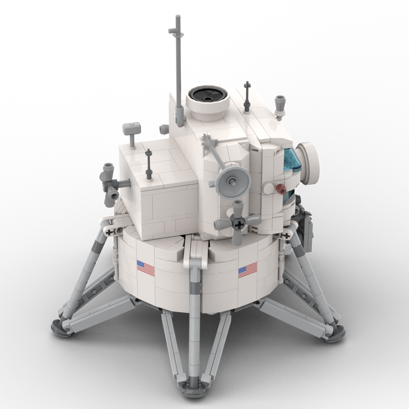 LEGO MOC 1962 Lunar Excursion Module Design (Lunar Lander) by zeegiraf ...