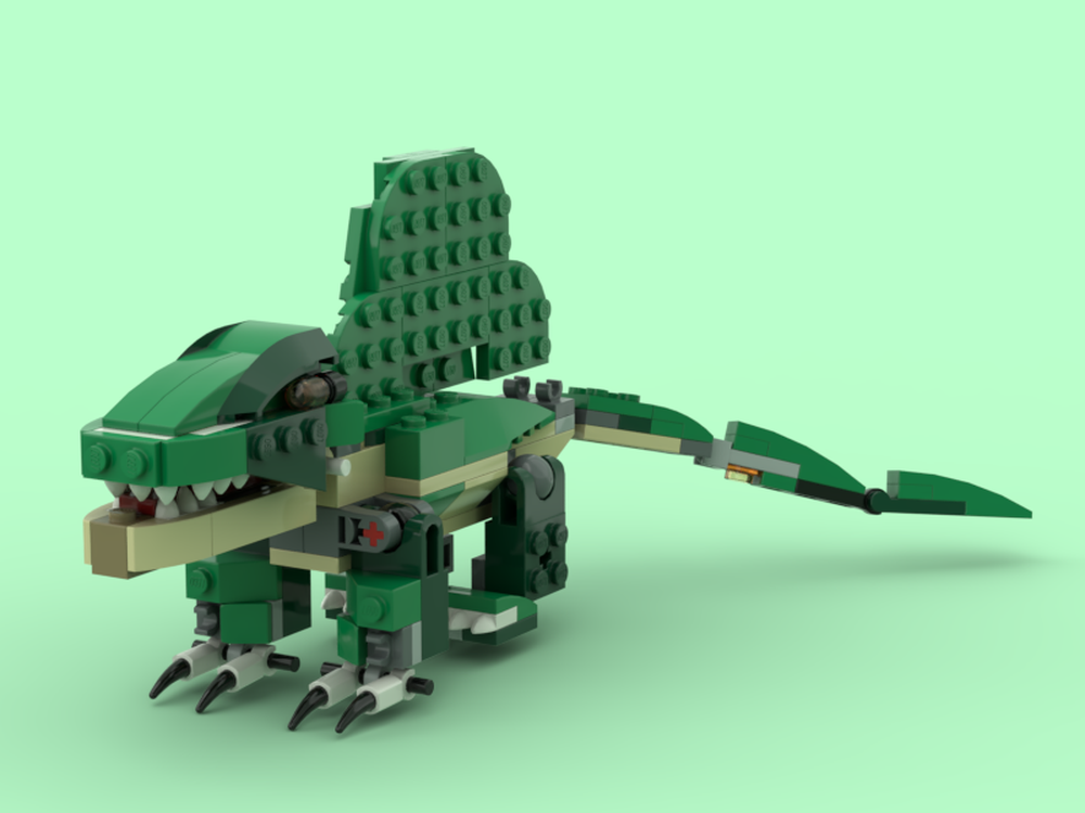 LEGO MOC 31058 Dimetrodon by LegoDesigner | Rebrickable - Build with LEGO