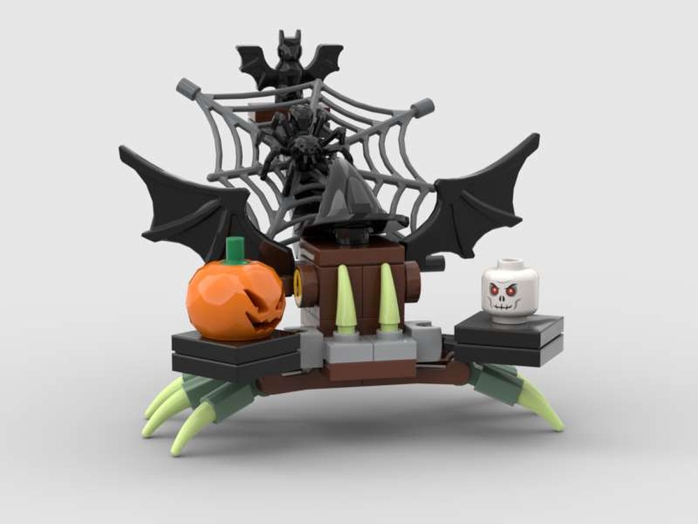Lego Moc Halloween Scorpion Monster By Jlherbst77 Rebrickable Build