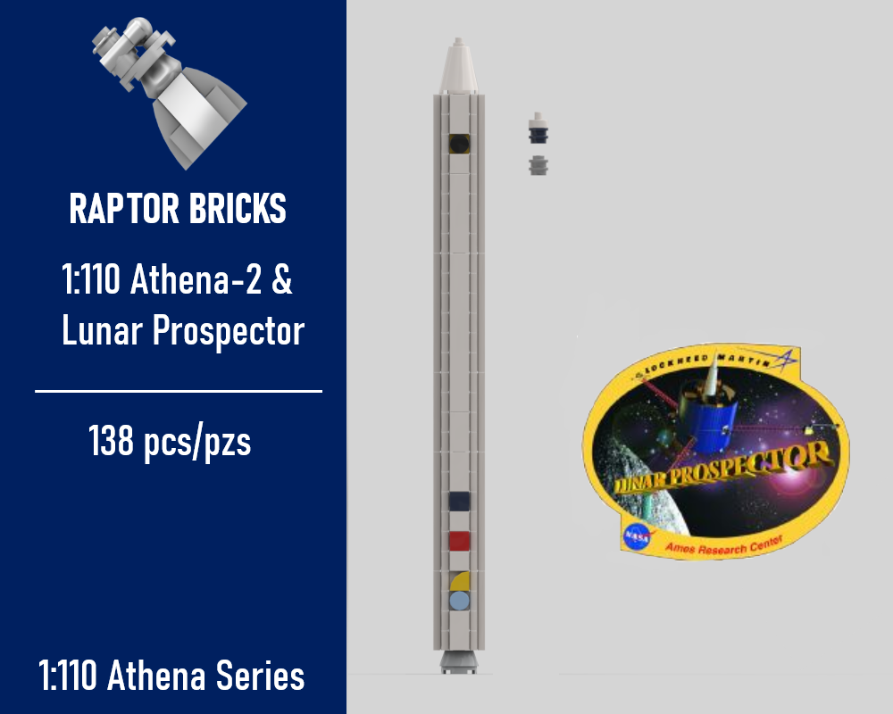 LEGO MOC 1:110 Athena-2 by RAPTOR BRICKS | Rebrickable - Build with LEGO