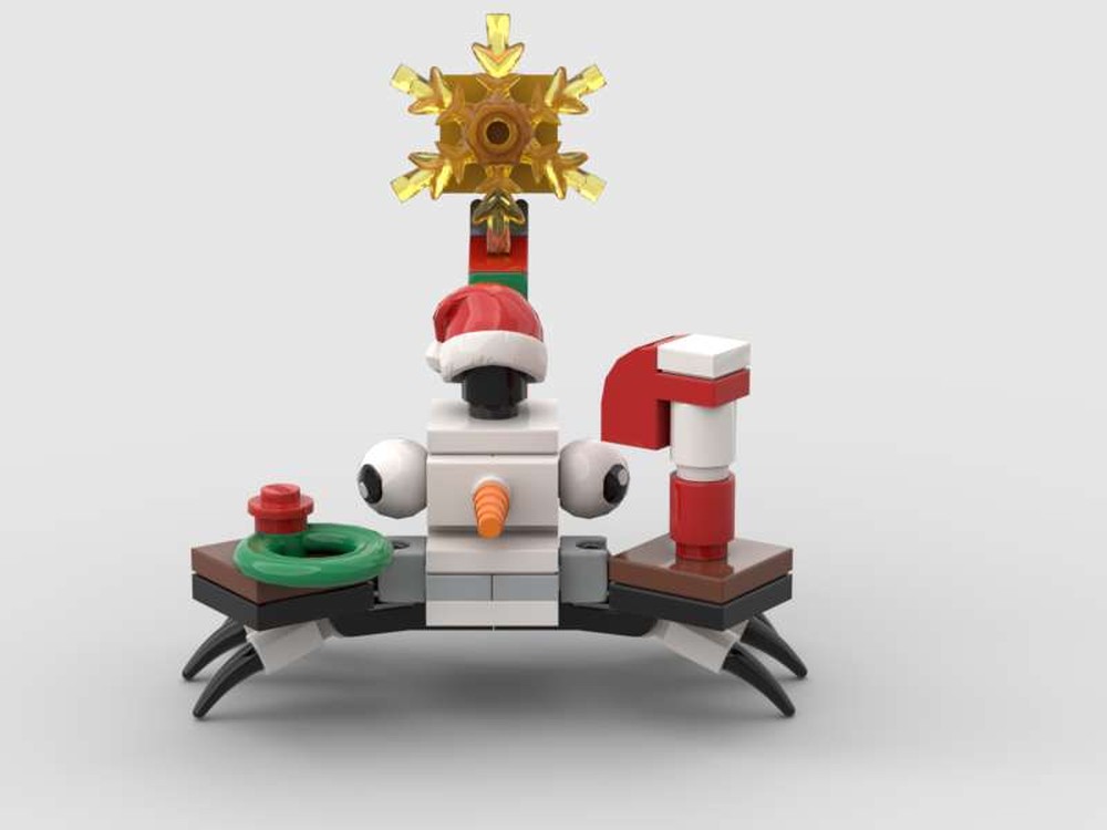 Lego Moc Christmas Scorpion Monster By Jlherbst77 Rebrickable Build