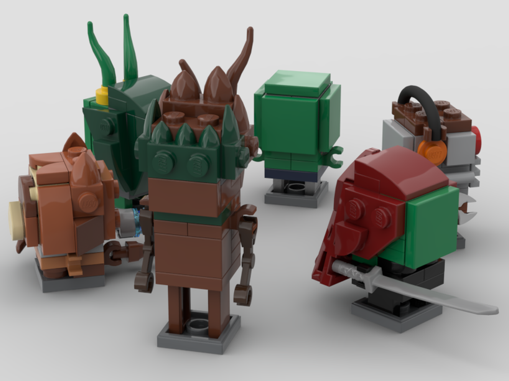 LEGO MOC Mini-Brickheadz - Guardians of the Galaxy by Thierry ...
