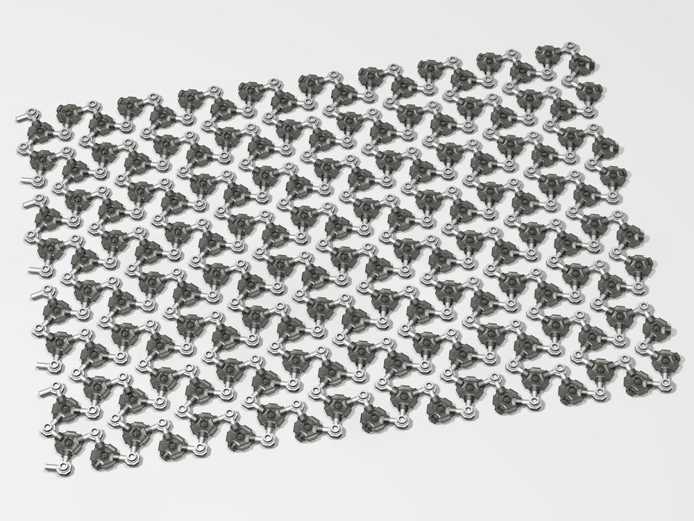 LEGO MOC Lattice of isometric three-pointed star dodecagons by ...