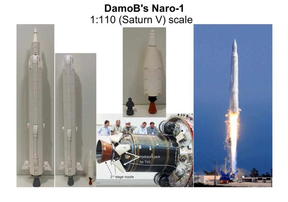 LEGO MOC DamoB's Naro-1 by DamoB | Rebrickable - Build with LEGO