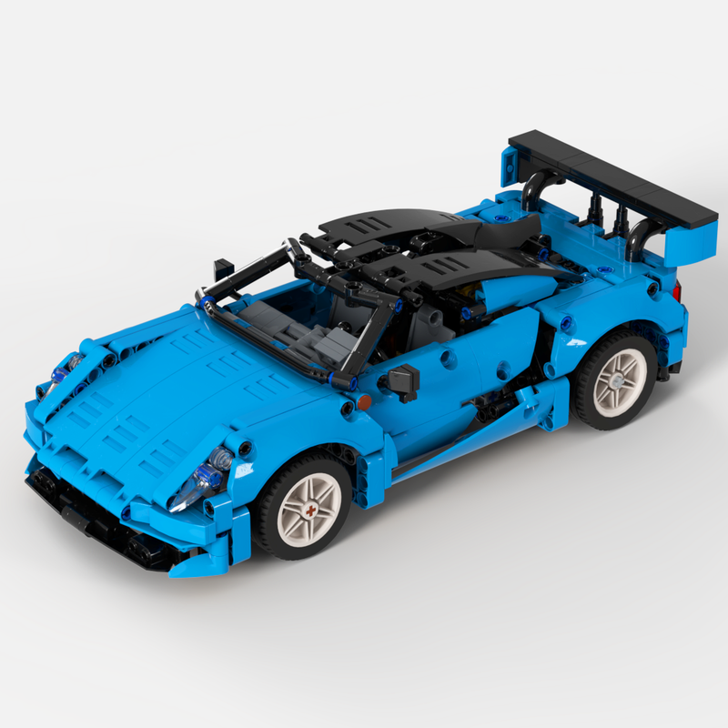 Lego Moc Azure V8 Gt By Apachaihapachai Rebrickable Build With Lego