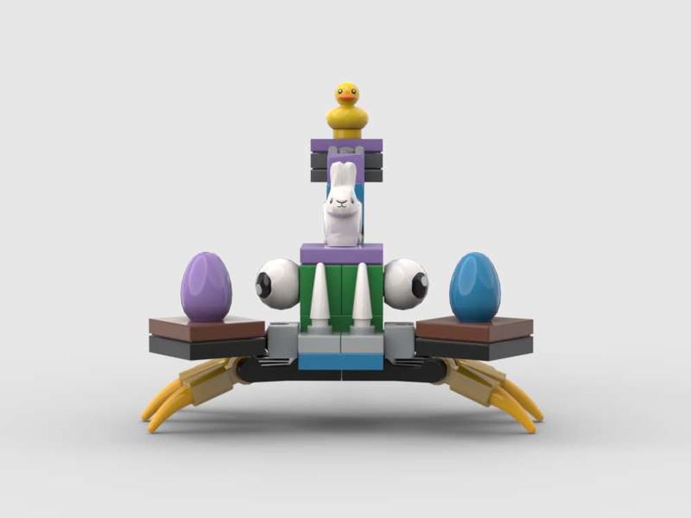 Lego Moc Easter Scorpion Monster By Jlherbst77 Rebrickable Build