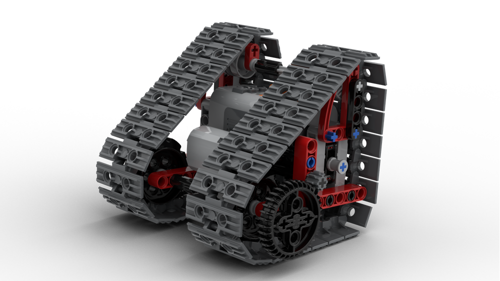 LEGO MOC Triangular Tracked Vehicle by 2in1 | Rebrickable - Build with LEGO