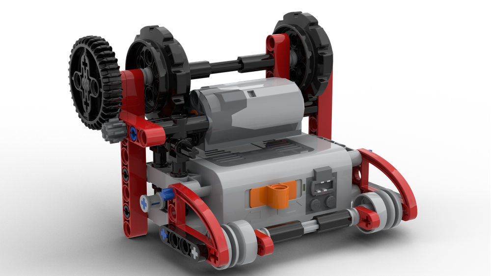 Lego Moc Triangular Tracked Vehicle By 2in1 Rebrickable Build With Lego