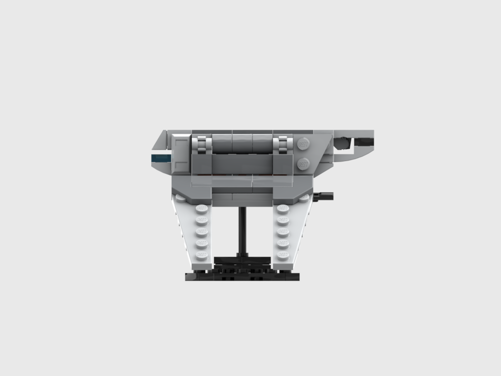 LEGO MOC Mini-Scale Zeta Class Cargo Shuttle by Toxovolist ...