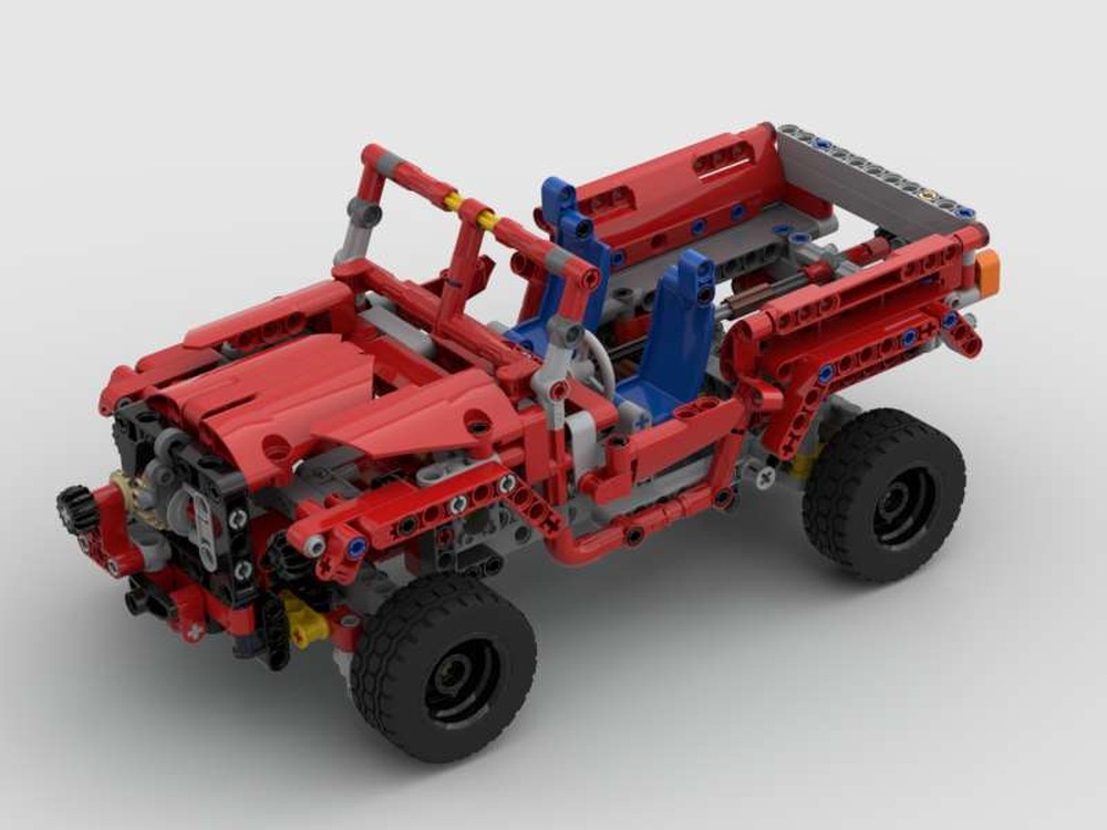 LEGO MOC 70's Chevy Blazer - 42075 F-Model by technicstudiodesigns ...