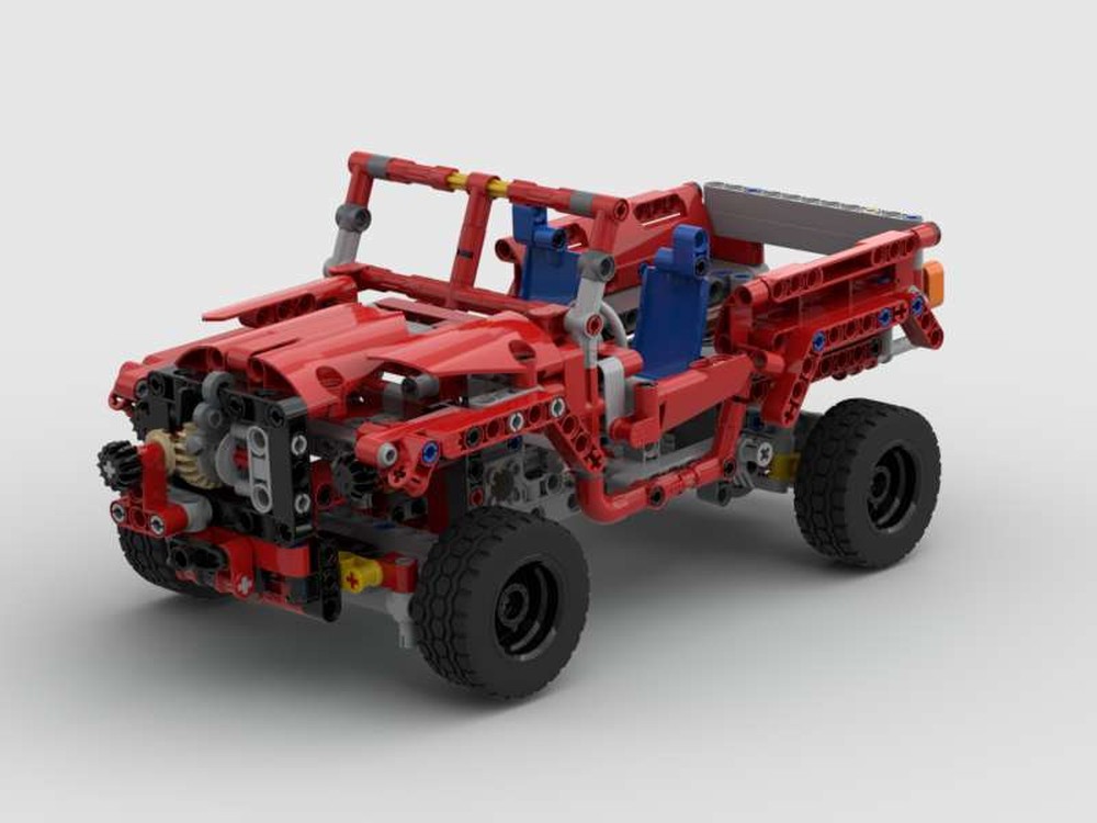 LEGO MOC 70's Chevy Blazer - 42075 F-Model by technicstudiodesigns ...