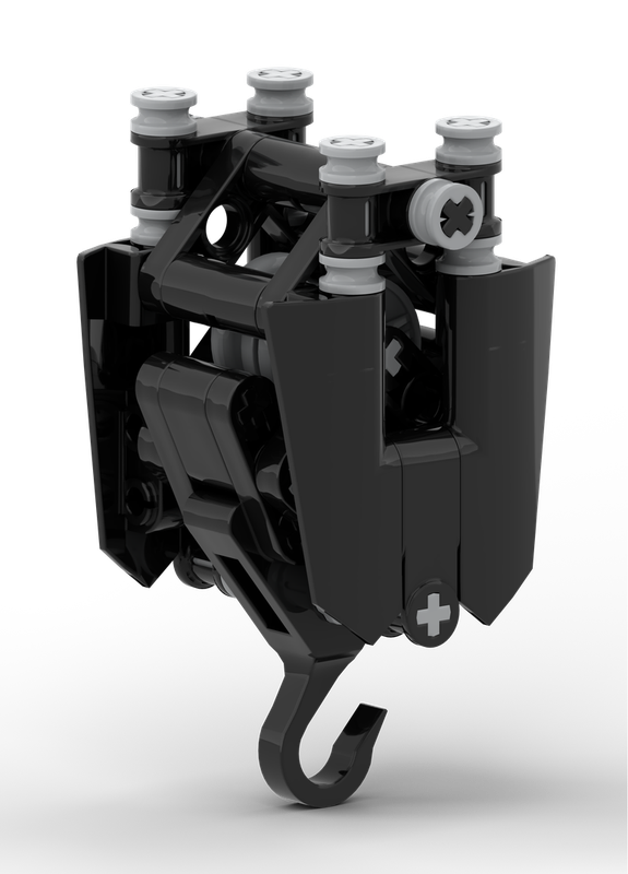 LEGO MOC Hook with 4 Strings (e.g. for 42009) by silvio.tristram ...