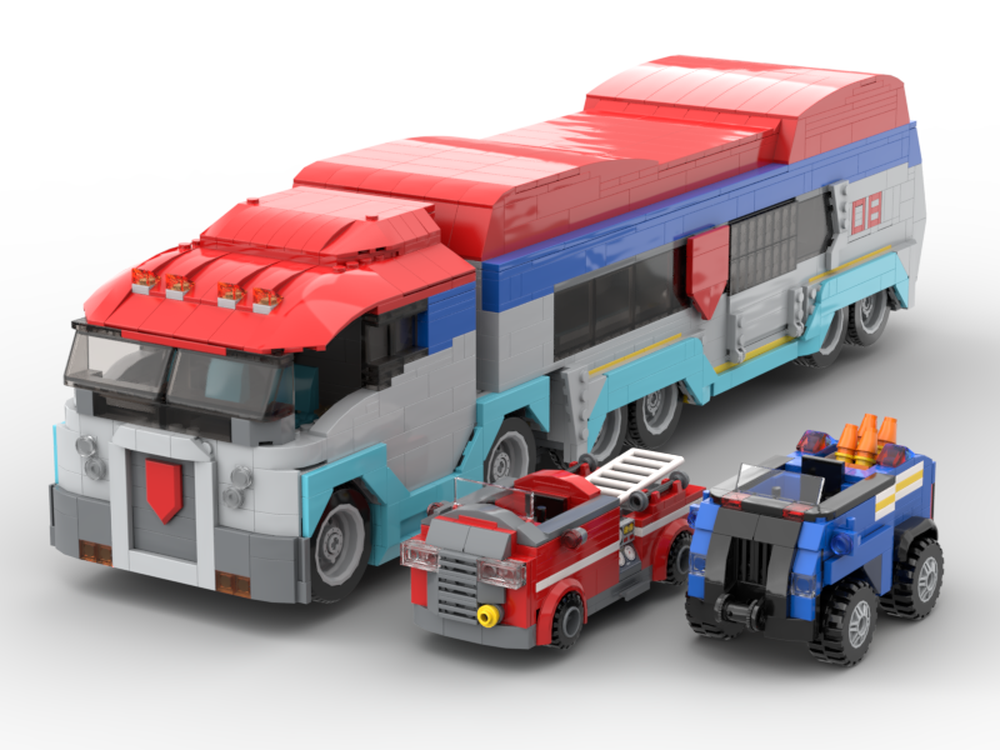 LEGO MOC Paw Patroller by Chricki | Rebrickable - Build with LEGO