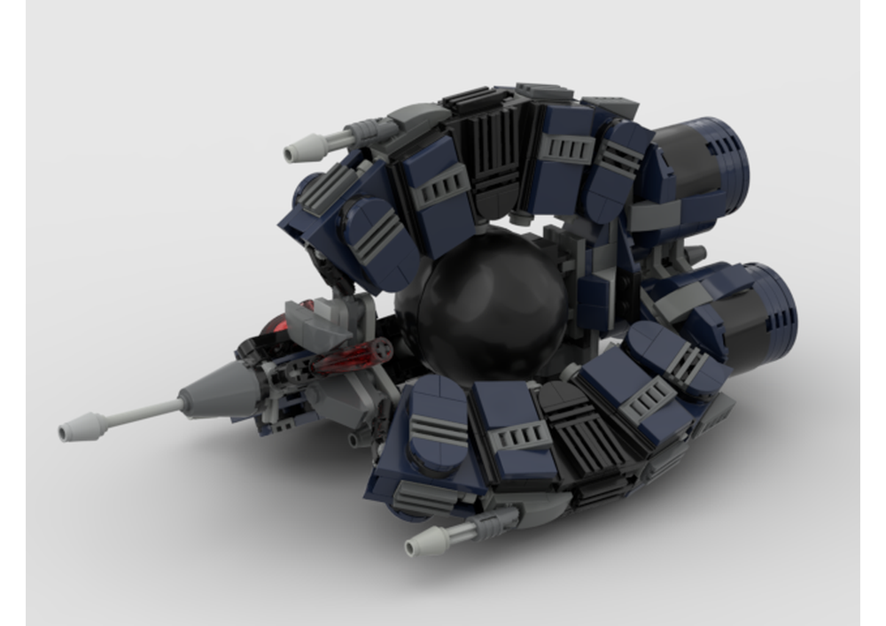 LEGO MOC Droid Tri-Fighter by Eventus_Engineering_System | Rebrickable ...