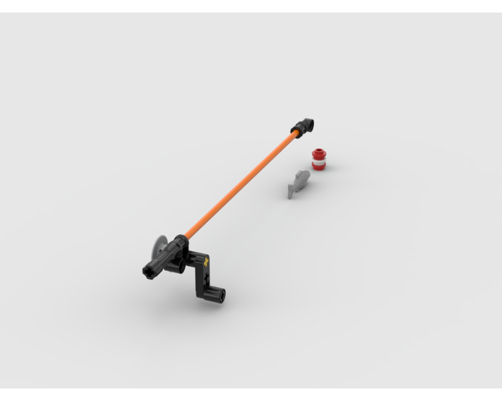 LEGO MOC Technic Fishing Rod by Ekinobear | Rebrickable - Build with LEGO