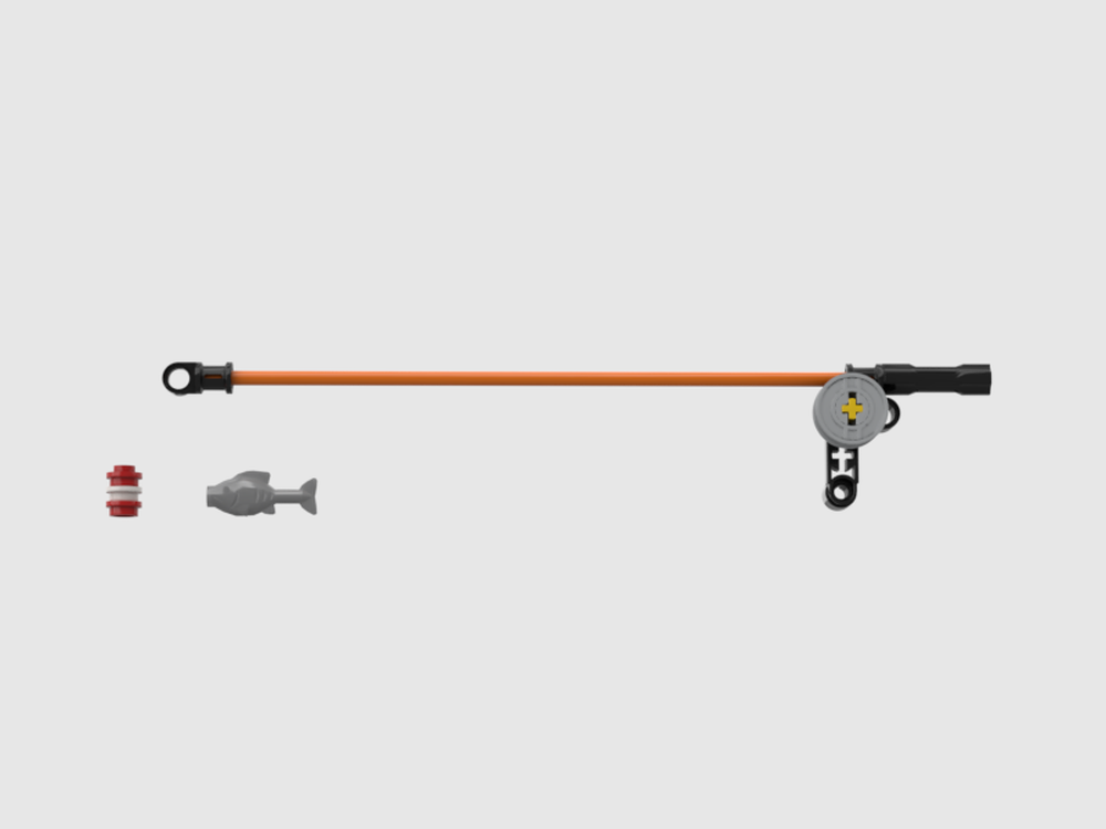 LEGO MOC Technic Fishing Rod by Ekinobear | Rebrickable - Build with LEGO
