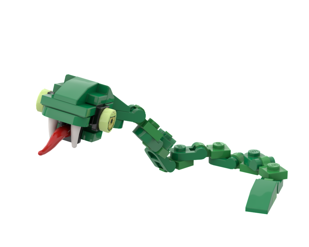 LEGO MOC 01 Snake by MyKidisanAlien | Rebrickable - Build with LEGO