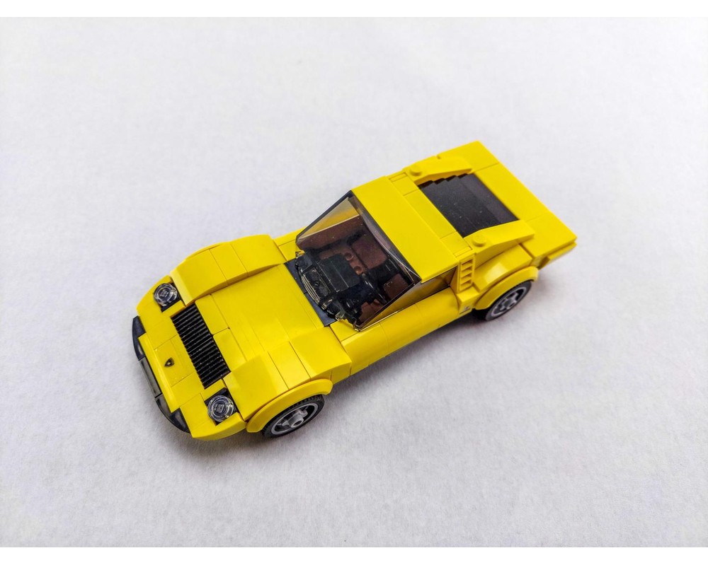 LEGO MOC 1969 Lamborghini Miura S by SFH_Bricks | Rebrickable - Build ...
