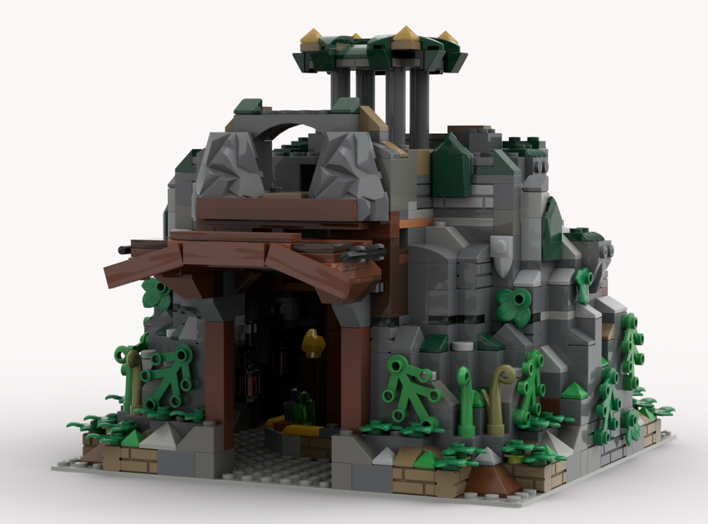 LEGO MOC Earth Shrine by XeroLTZ | Rebrickable - Build with LEGO