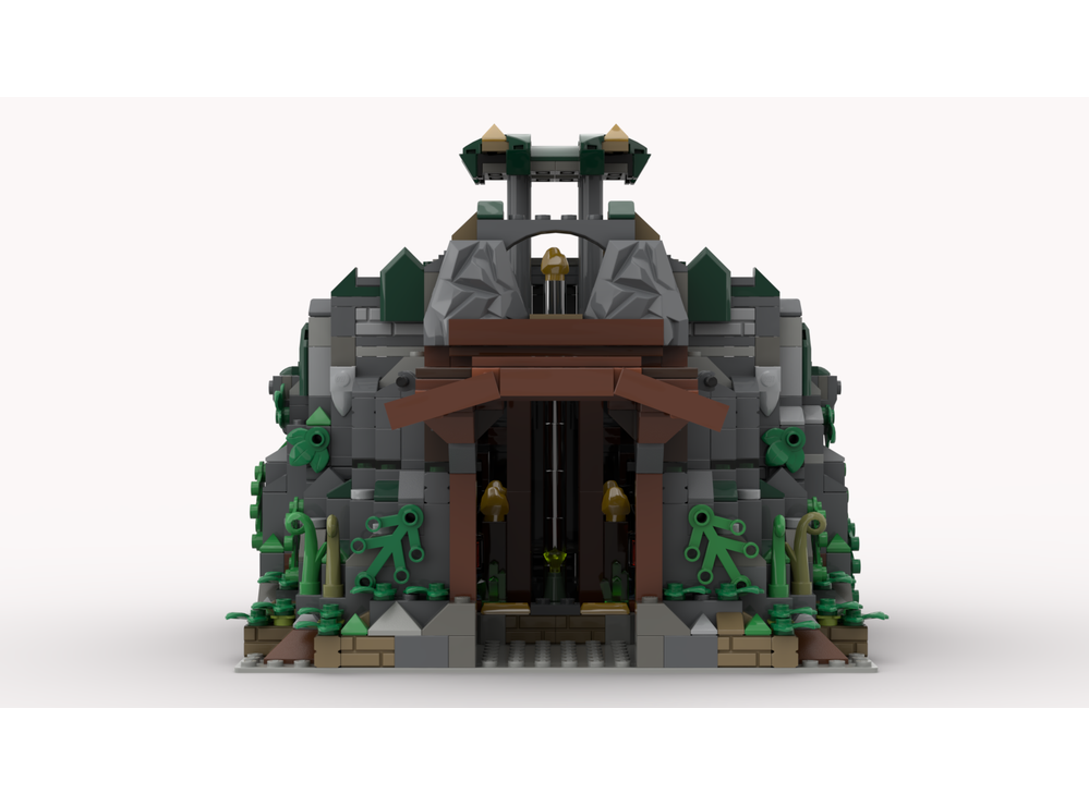 LEGO MOC Earth Shrine by XeroLTZ | Rebrickable - Build with LEGO