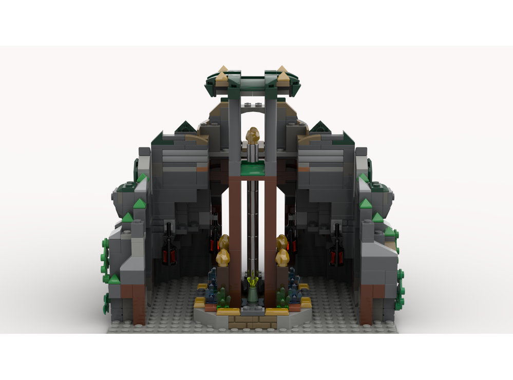 LEGO MOC Earth Shrine by XeroLTZ | Rebrickable - Build with LEGO