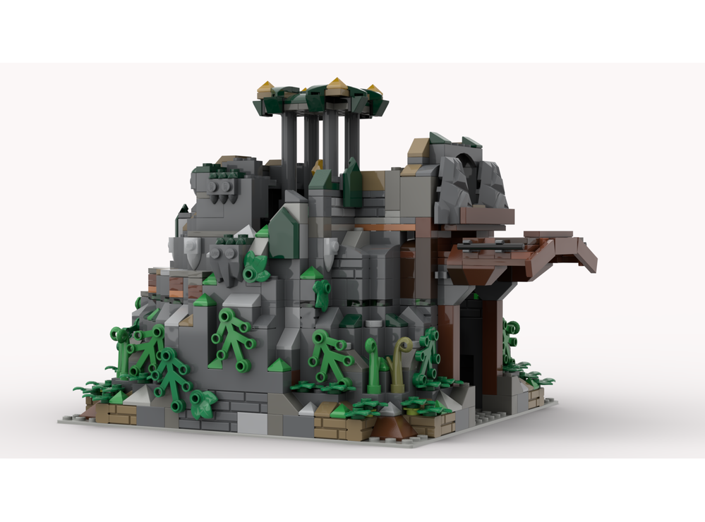 LEGO MOC Earth Shrine by XeroLTZ | Rebrickable - Build with LEGO
