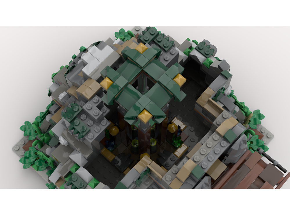 LEGO MOC Earth Shrine by XeroLTZ | Rebrickable - Build with LEGO