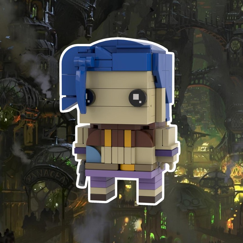 LEGO MOC Arcane Jinx Brickheadz by Leonimocs | Rebrickable - Build with ...