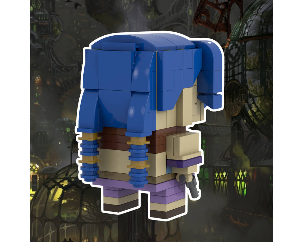 LEGO MOC Arcane Jinx Brickheadz by Leonimocs | Rebrickable - Build with ...