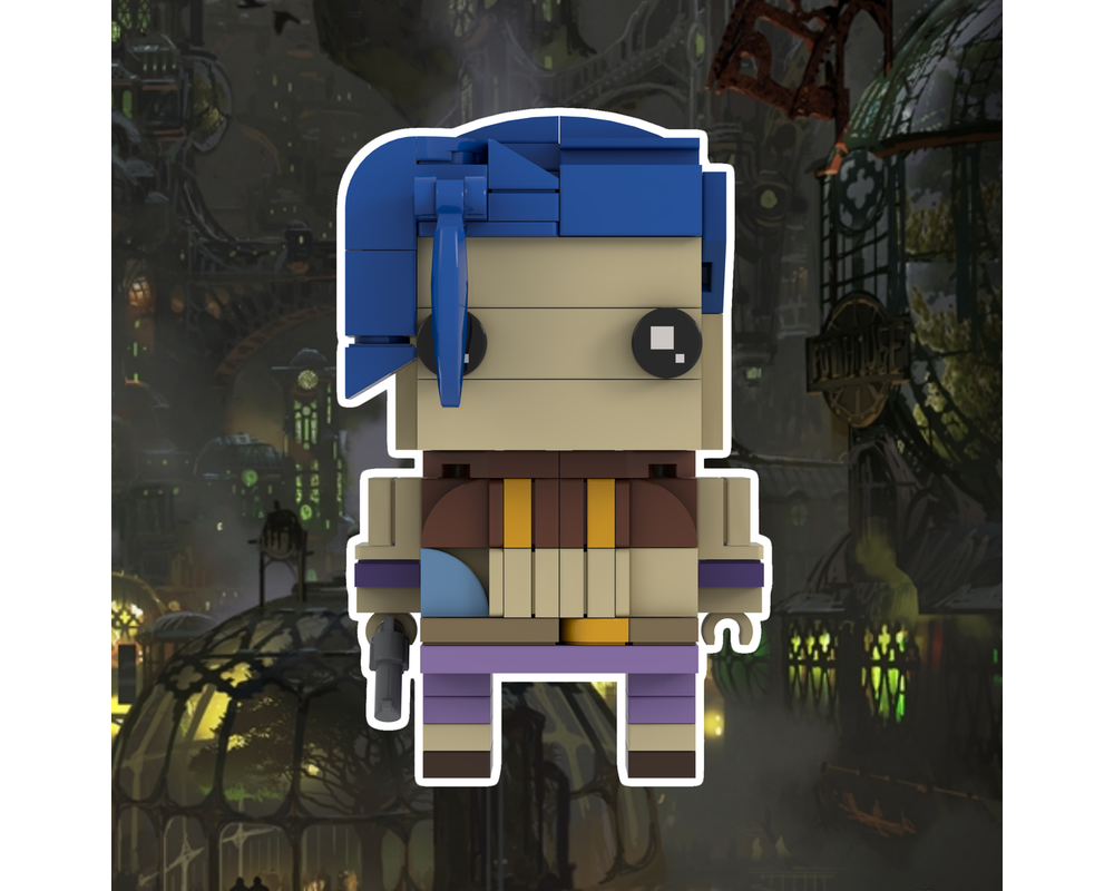 LEGO MOC Arcane Jinx Brickheadz by Leonimocs | Rebrickable - Build with ...