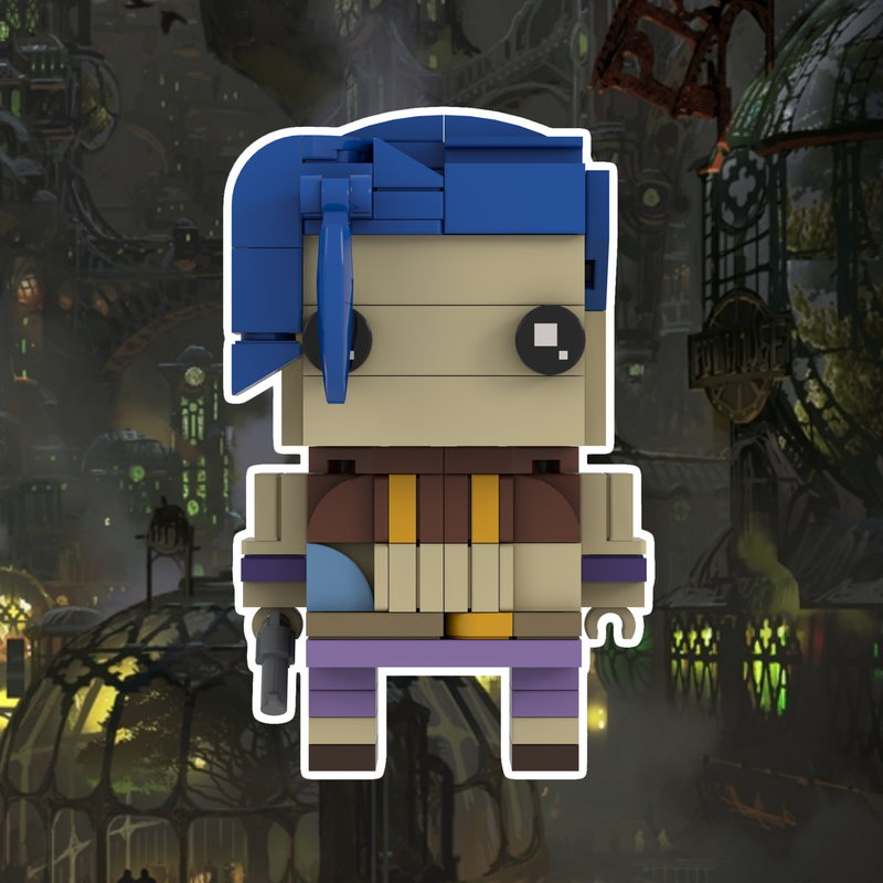 LEGO MOC Arcane Jinx Brickheadz by Leonimocs | Rebrickable - Build with ...