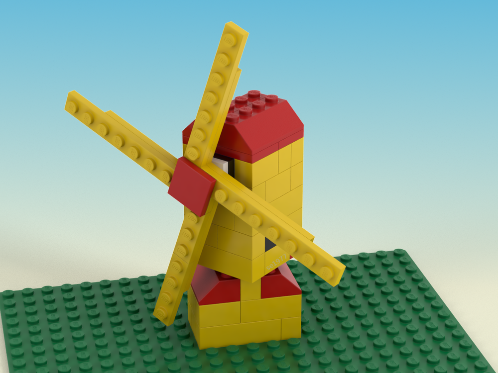 LEGO MOC 6365 Dutch windmill by se1977 | Rebrickable - Build with LEGO