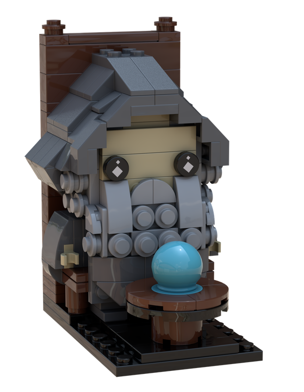 Lego Moc Pondering The Brick By Rad0lf Rebrickable Build With Lego