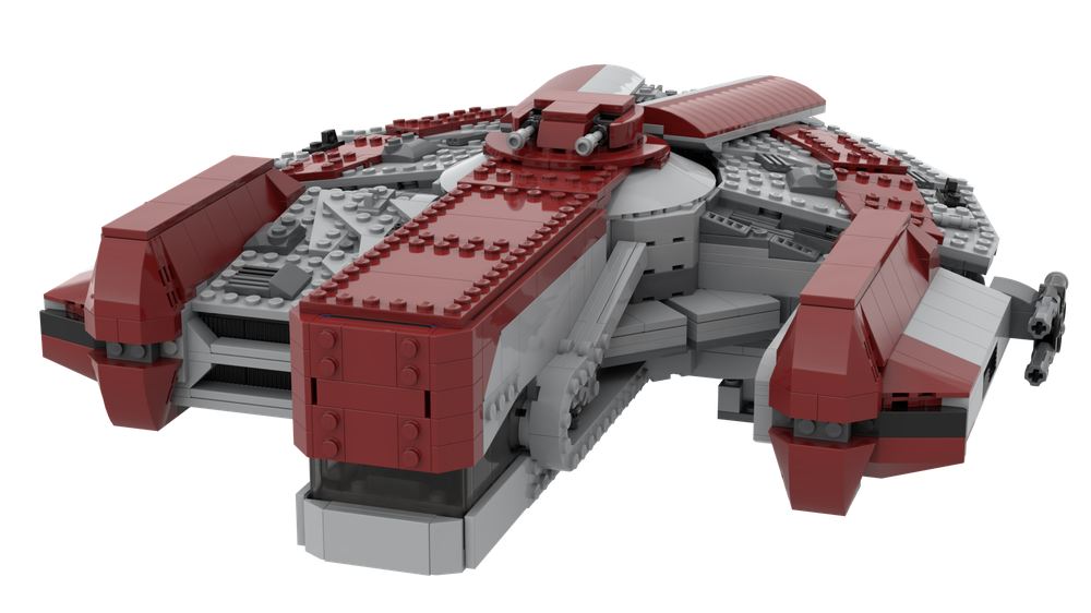 LEGO MOC Ebon Hawk by JaydenIrwin | Rebrickable - Build with LEGO