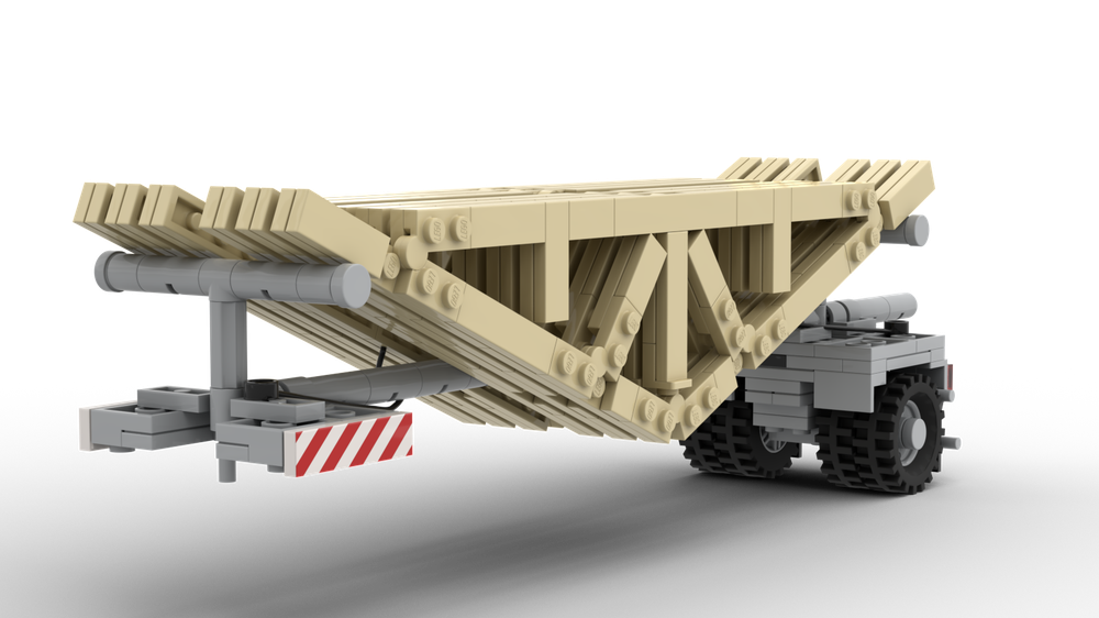 LEGO MOC Roof Truss Pole Trailer by Yellow.LXF | Rebrickable - Build ...