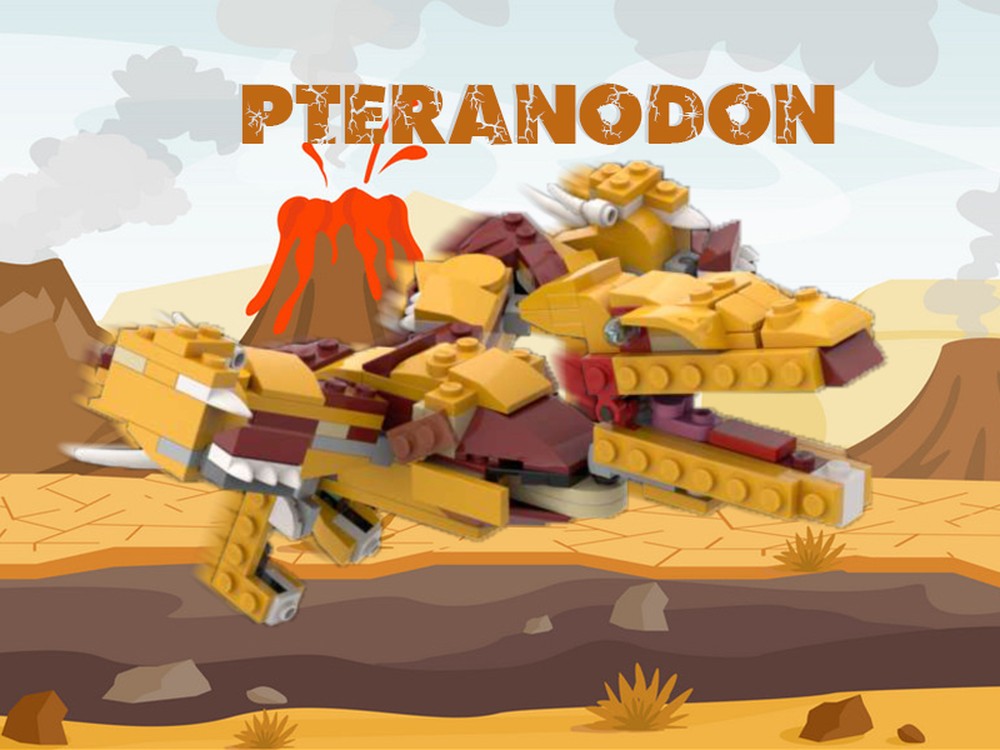 LEGO MOC-94120 Pteranodon by jlherbst77 | Rebrickable - Build with LEGO