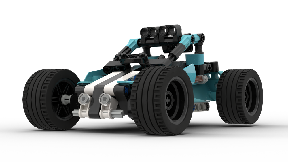 LEGO MOC 42059-B Blueberry Racer by clmb | Rebrickable - Build with LEGO