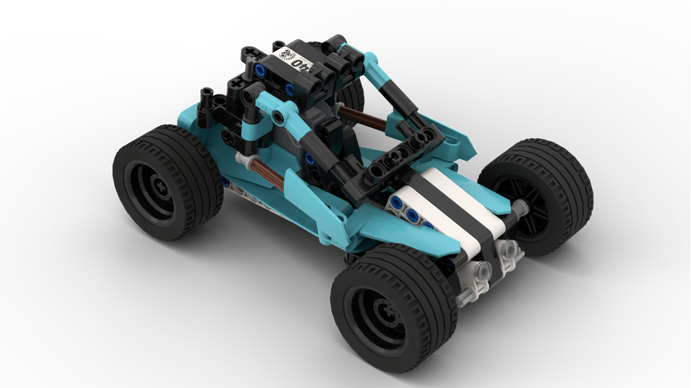 LEGO MOC 42059-B Blueberry Racer by clmb | Rebrickable - Build with LEGO
