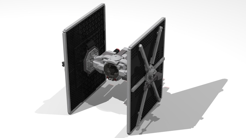 LEGO MOC Tie Heavy Fighter by Jesse220 | Rebrickable - Build with LEGO