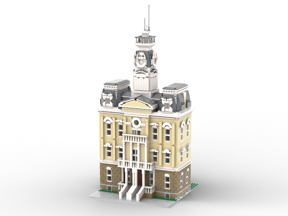 LEGO MOC Modular Central Hall by gabizon | Rebrickable - Build with LEGO