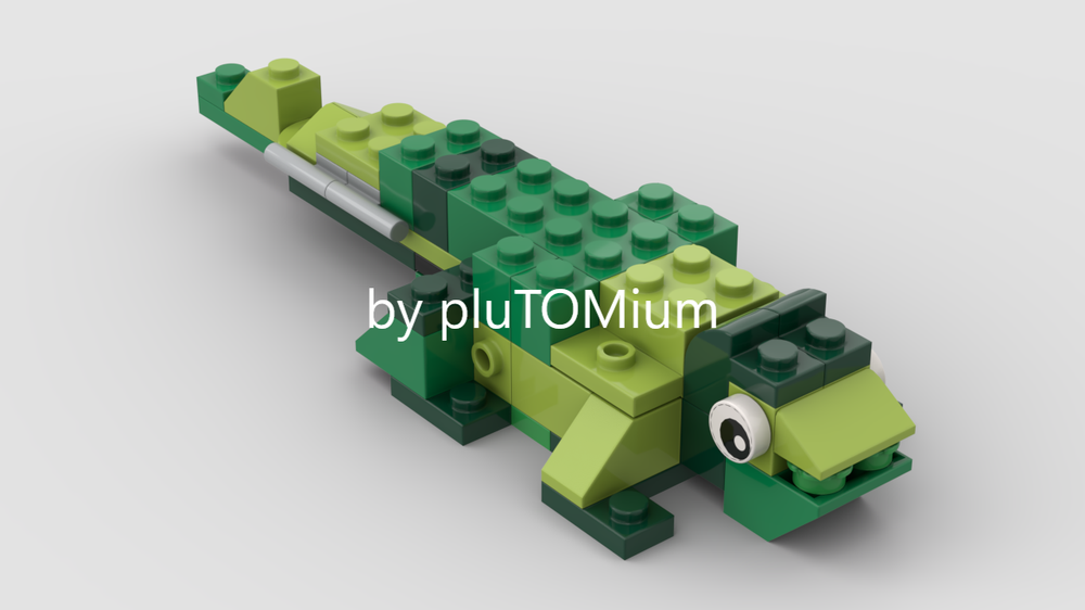 LEGO MOC Lizard (LEGO 11007 Alternate) by pluTOMium | Rebrickable ...