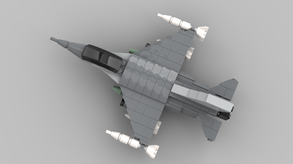 LEGO MOC F-16 "Fighting Falcon Midi-Scale by historyinbricks ...