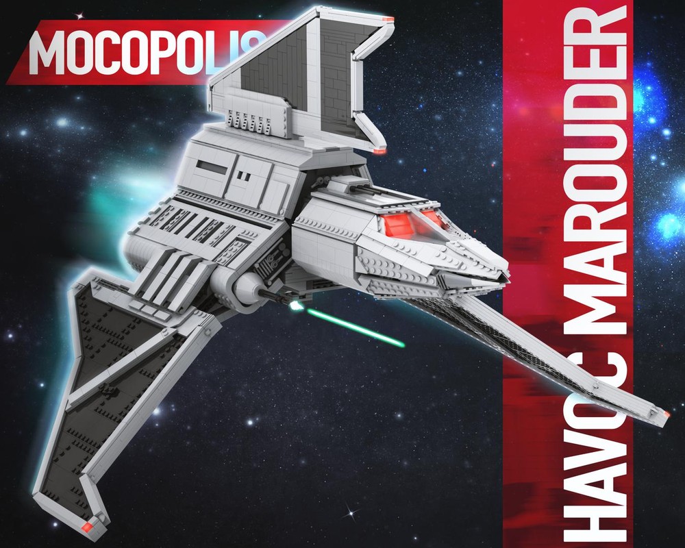 LEGO MOC SW UCS HAVOC Marauder Shuttle Bad Batch by MOCOPOLIS ...