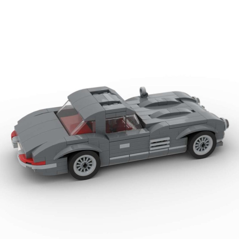LEGO MOC Mercedes-Benz 300 SL by PierreBrunsvig | Rebrickable - Build ...
