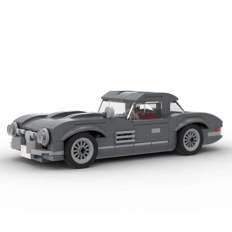LEGO MOC Mercedes-Benz 300 SL by PierreBrunsvig | Rebrickable - Build ...