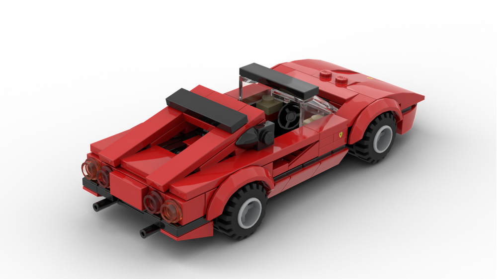 LEGO MOC Ferrari 308 GTSi by BrickMOCery | Rebrickable - Build with LEGO