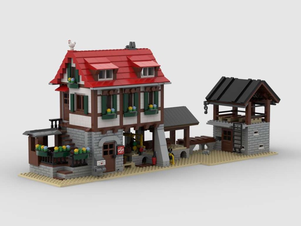 LEGO MOC-94310 Sägewerk - sawmill by delicatesse | Rebrickable - Build ...