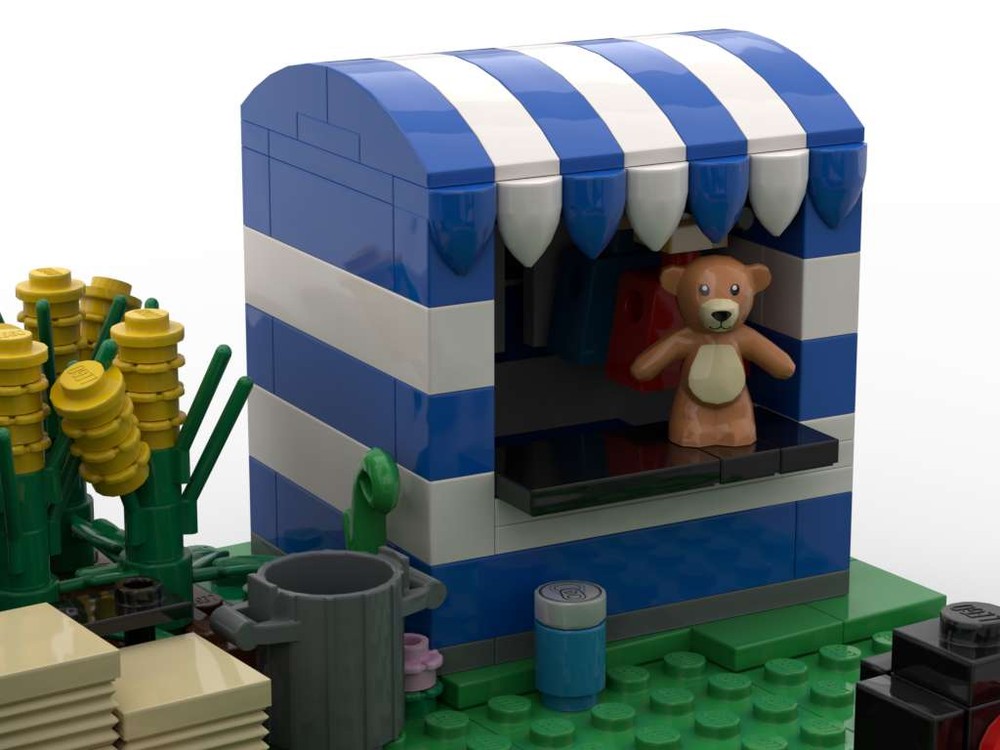 LEGO MOC Backyard Music Festival by IBrickedItUp | Rebrickable - Build ...