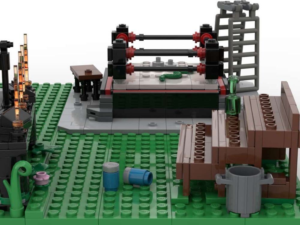 LEGO MOC Backyard Music Festival by IBrickedItUp | Rebrickable - Build ...